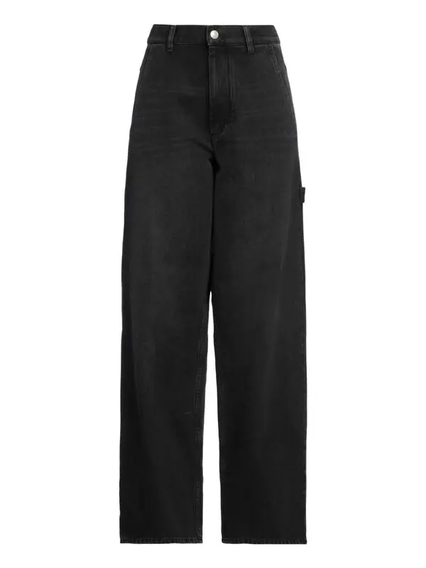 Isabel Marant Étoile Straight Leg Jeans - Black