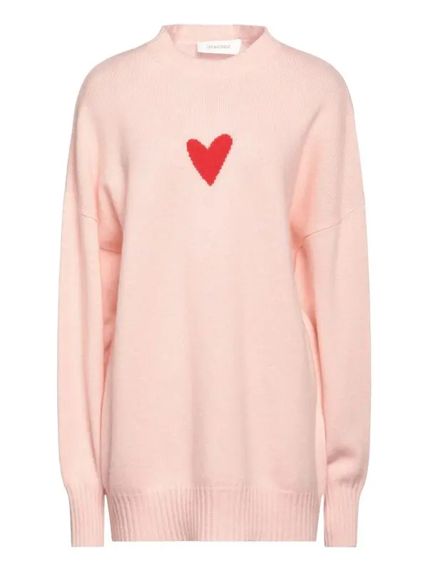 Sportmax Wool Knit Sweater - Nude