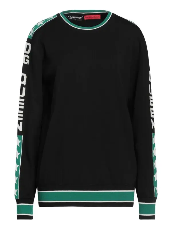 Dolce & Gabbana Knitted Jumper - Black