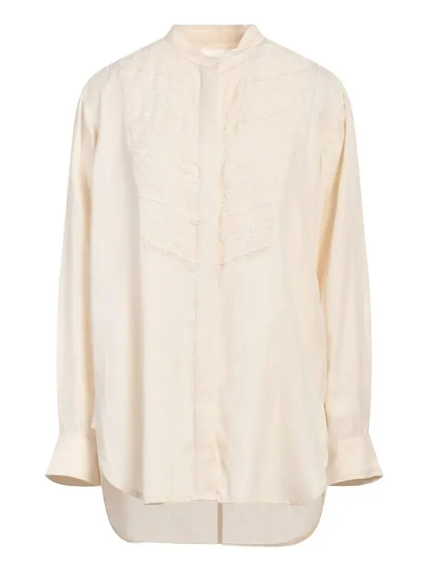 Isabel Marant Étoile Embroidered Long Sleeve Shirt - White