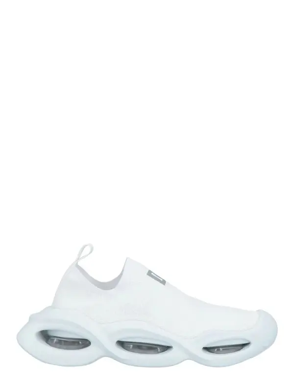 Dolce & Gabbana Leather Platform Sneakers - White