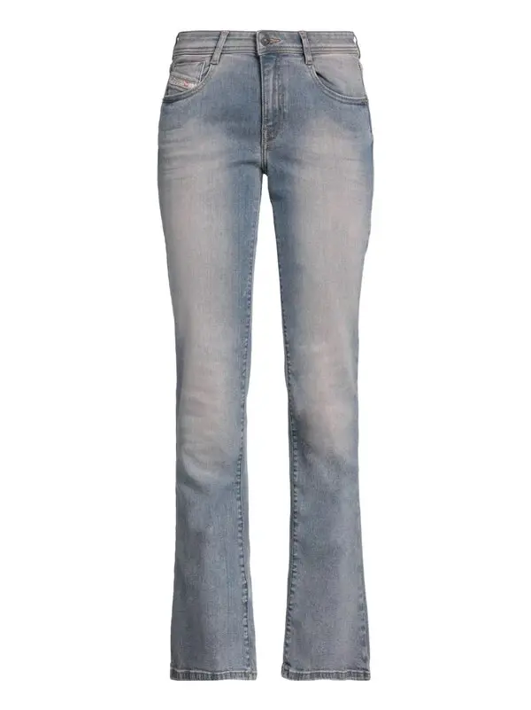DIESEL® Boot-cut Denim Trousers - Gray