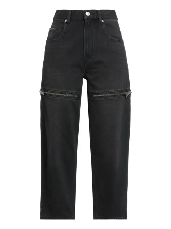Isabel Marant Étoile Straight-leg Jeans - Black