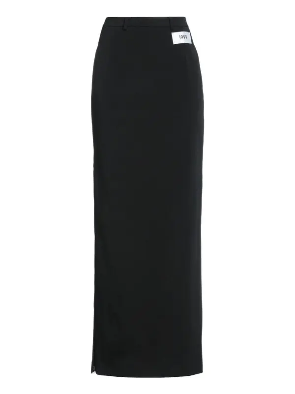 Dolce & Gabbana Fitted Midi Skirt - Black