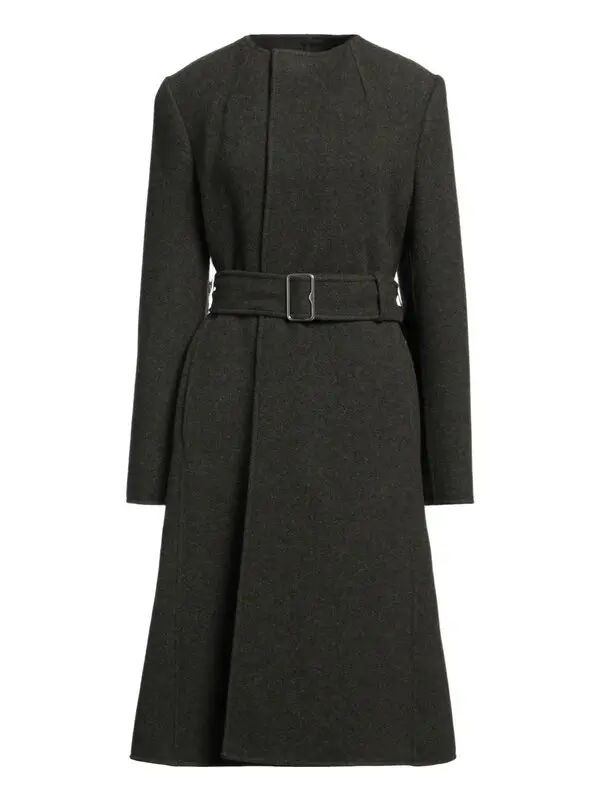 Burberry Belted Coat - Black
