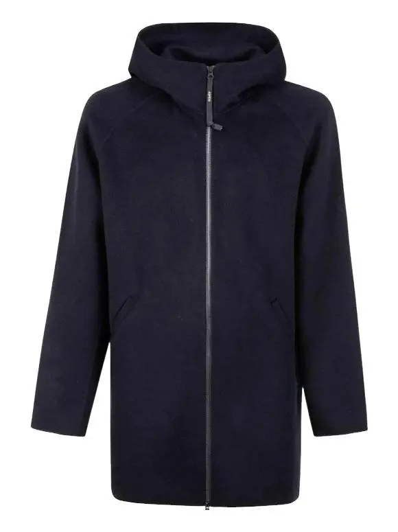 Aspesi Hooded Coat - Black