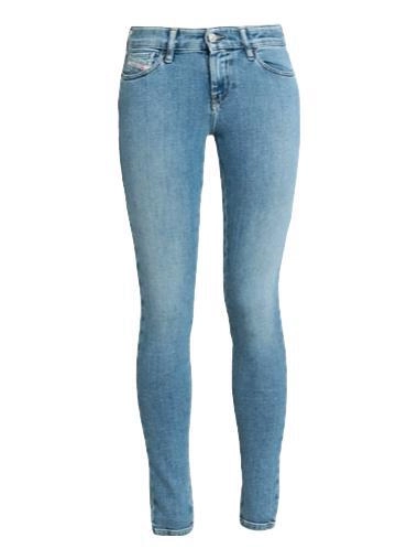 DIESEL® Mid-waisted Skinny Jeans - Blue