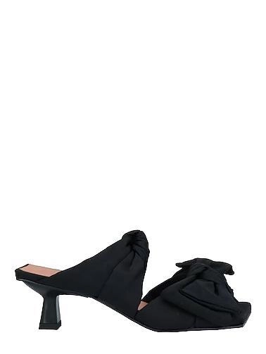 GANNI Woven Sandals - Black