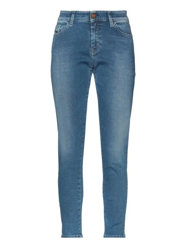 DIESEL® Medium Wash Stretch Denim Jeans - Blue