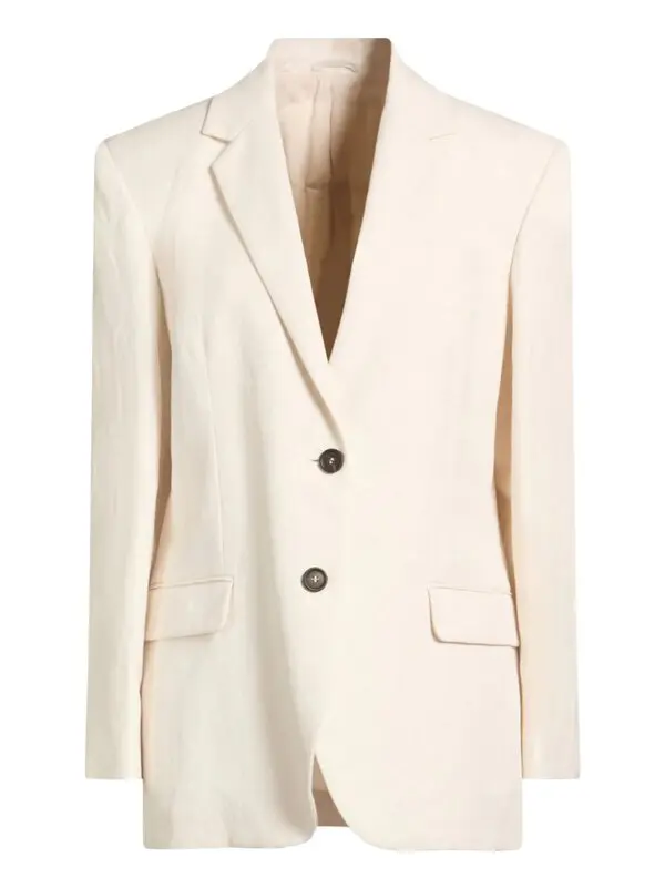 Brunello Cucinelli Single-breasted Blazer - Ivory
