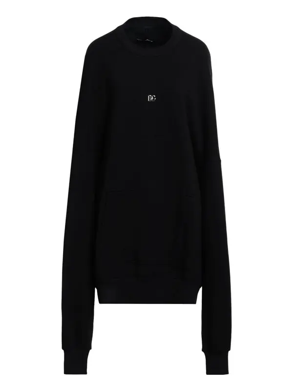 Dolce & Gabbana Fleece Sweatshirt - Black