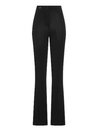 Jacquemus Flared Jersey Trousers - Black