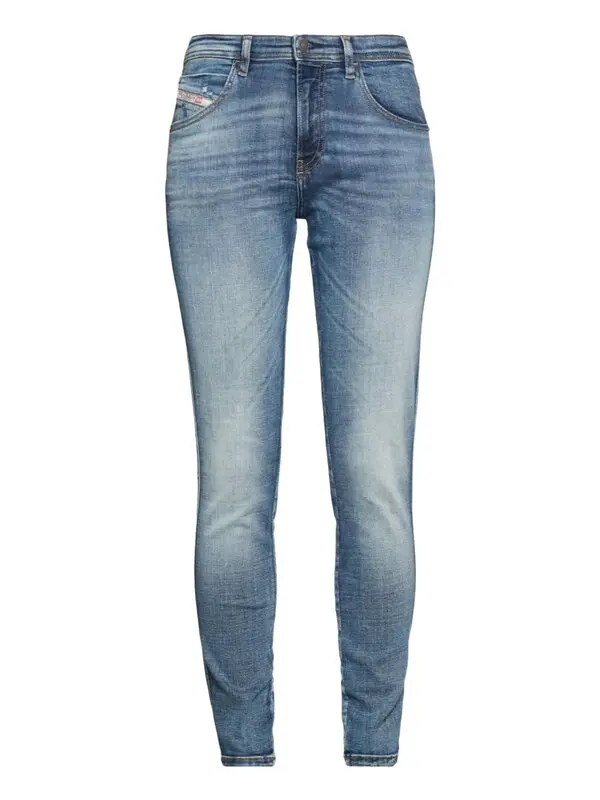 DIESEL® Mid-rise Slim-fit Jeans - Blue