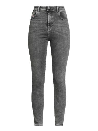 DIESEL® Fitted High-waisted Jeans - Black