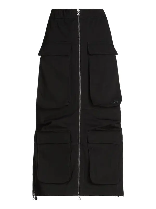 DIESEL® Midi Skirt - Black