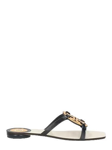 Tory Burch Belt Slippers - Multicolor