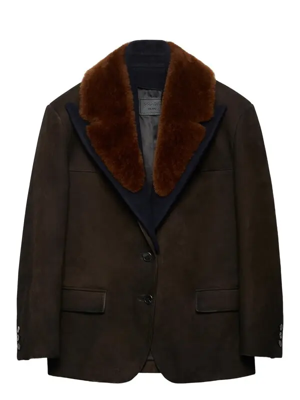 Prada Single-breasted Tailored Blazer - Black