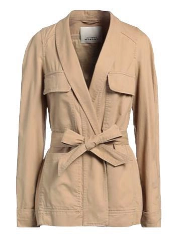 Isabel Marant Étoile Lace-up Belted Jacket - Nude