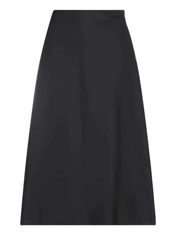 Balenciaga Flared Jersey Skirt - Black