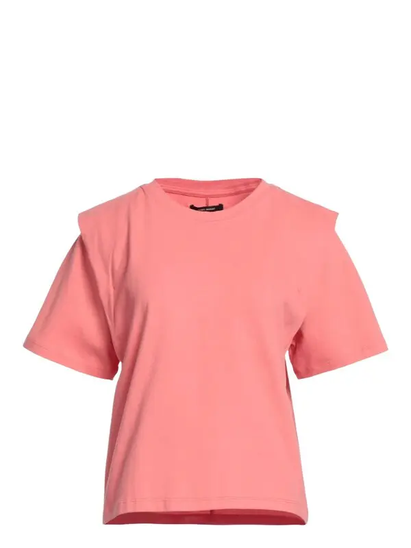 Isabel Marant Étoile Short Sleeve Crew Neck T-shirt - Pink