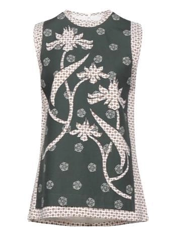 Chloé Sleeveless Printed Top - Black
