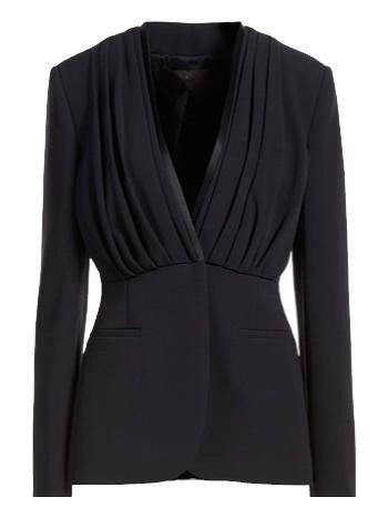 Max Mara Single-breasted Suit Jacket - Black
