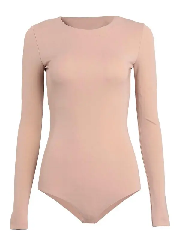 MAISON MARGIELA Long-sleeved Bodysuit - Nude