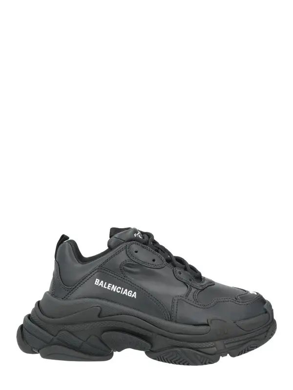 Balenciaga Chunky Sole Sneakers - Black