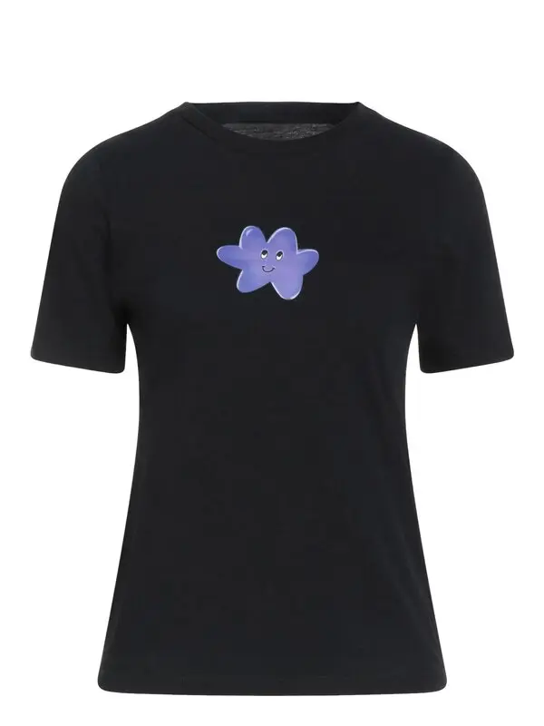 MAISON MARGIELA Printed T-shirt - Black
