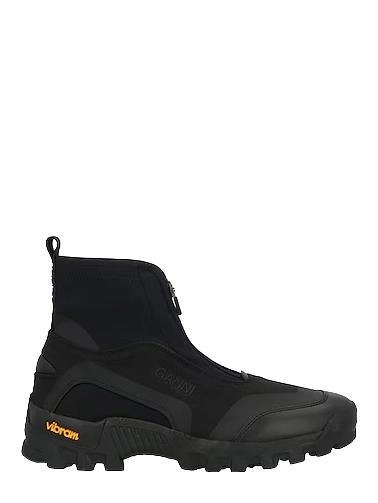 GANNI Ankle Boots With Zip Fastening - Black