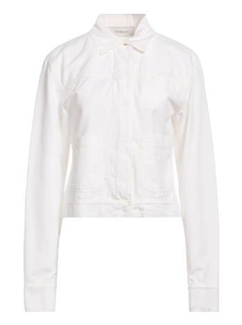 Sportmax Collared Casual Jacket - White