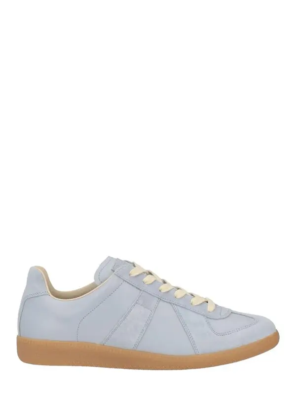 MAISON MARGIELA Suede Casual Sneakers - Gray