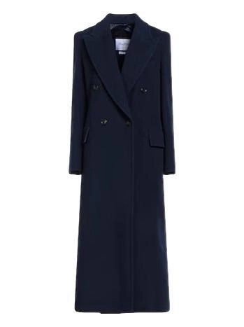 Max Mara Long Double-breasted Coat - Black