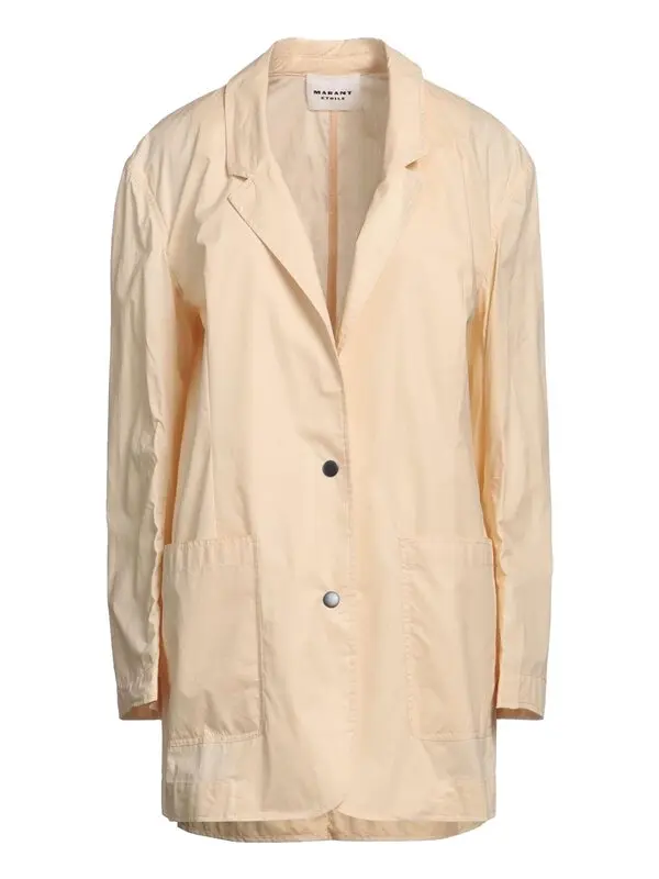 Isabel Marant Étoile Long Sleeve Coat - Nude