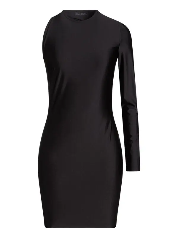 Balenciaga Slim-fit Sleeveless Jersey Dress - Black