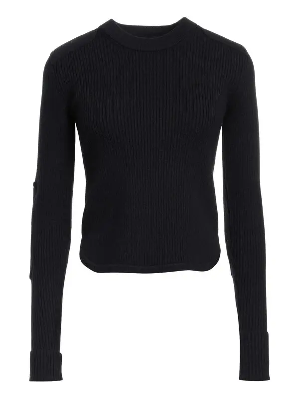 Isabel Marant Étoile Ribbed Crewneck Jumper - Black