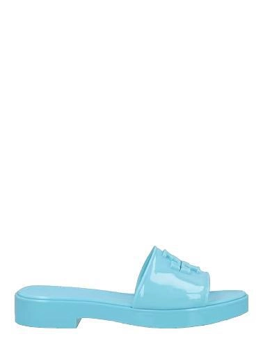 Tory Burch Rubber Pool Slides - Blue