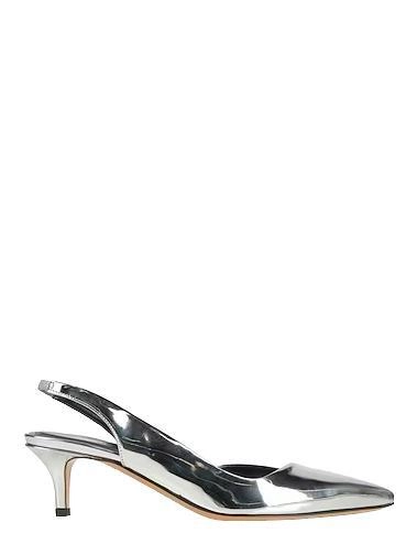 Isabel Marant Étoile Metallic Slingback Kitten Heel Pumps - Black