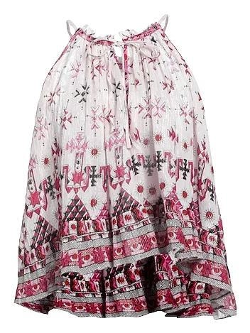 Isabel Marant Étoile Sleeveless Metallic Woven Top - Multicolor