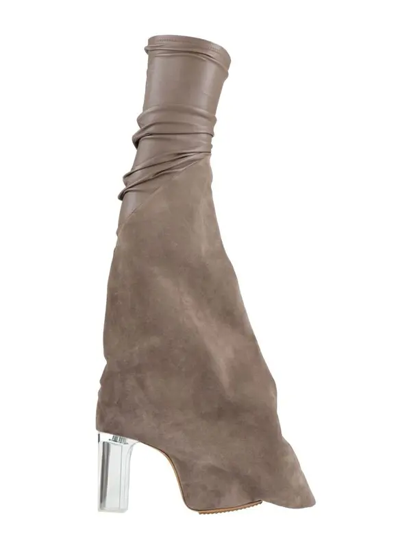 Rick Owens Platform Boots - Khaki