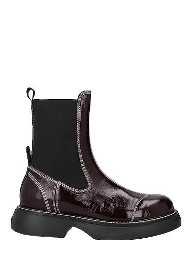 GANNI Platform Boots - Black