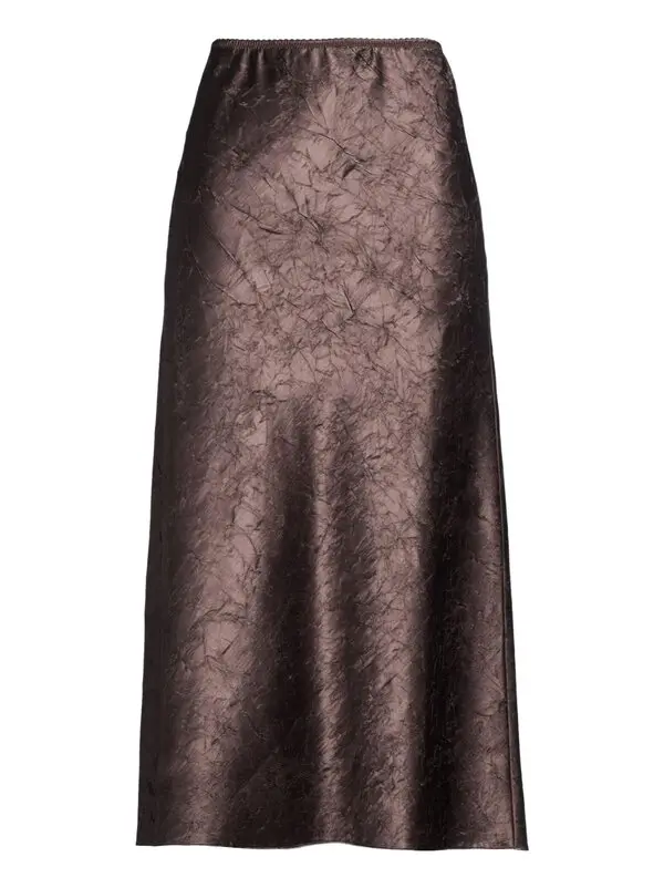 MAXCO. Max&co. Midi Slip Skirt - Black