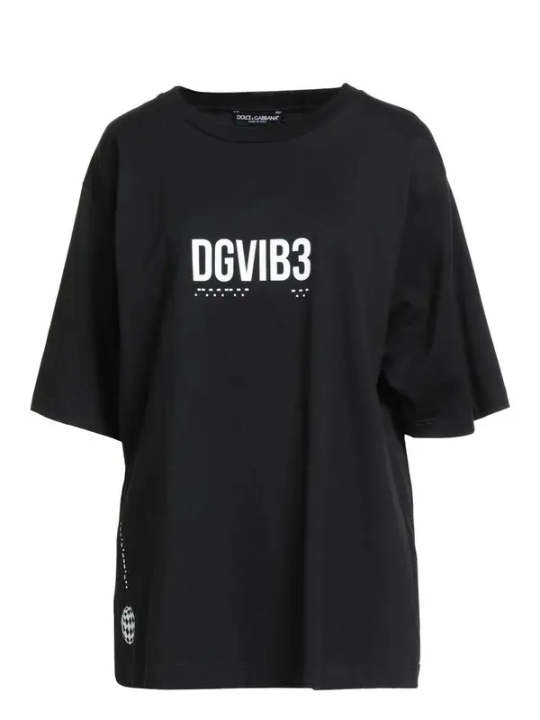 Dolce & Gabbana Printed T-shirt - Black