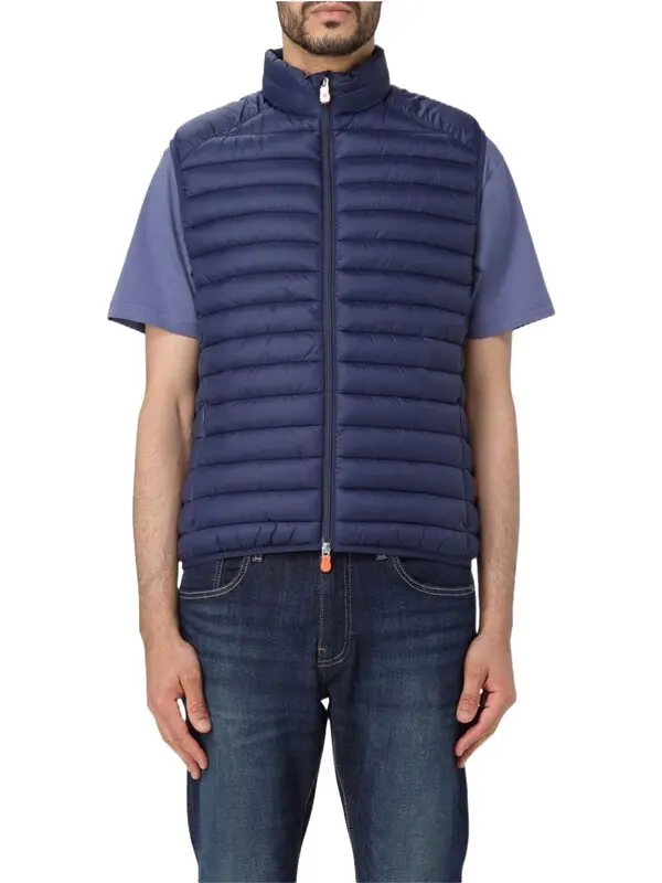 SAVE THE DUCK Giga Quilted Down Vest - Blue