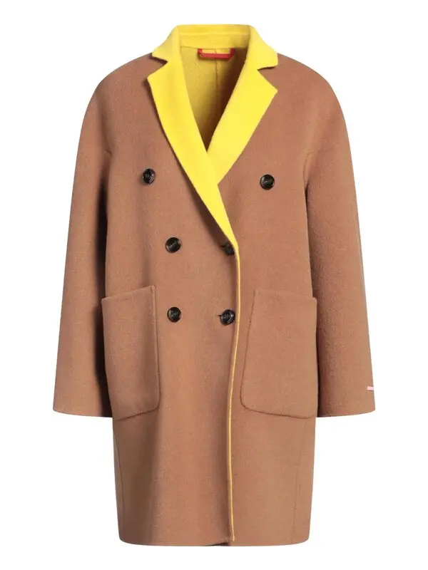 MAXCO. Long-sleeved Coat - Brown