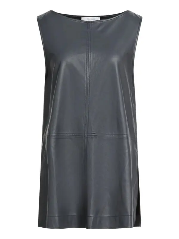 Max Mara Sleeveless Crew Neck Vest - Black
