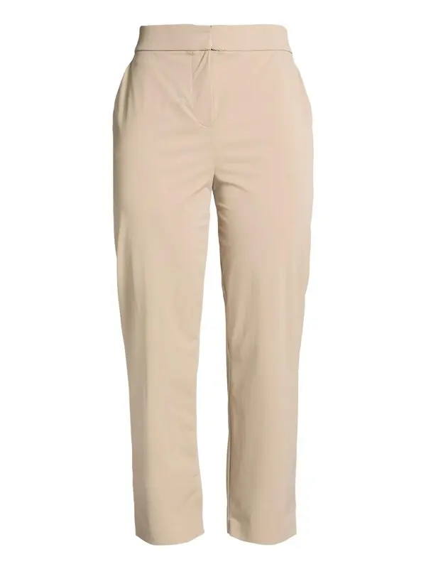Max Mara Slim Fit Jersey Trousers - Nude