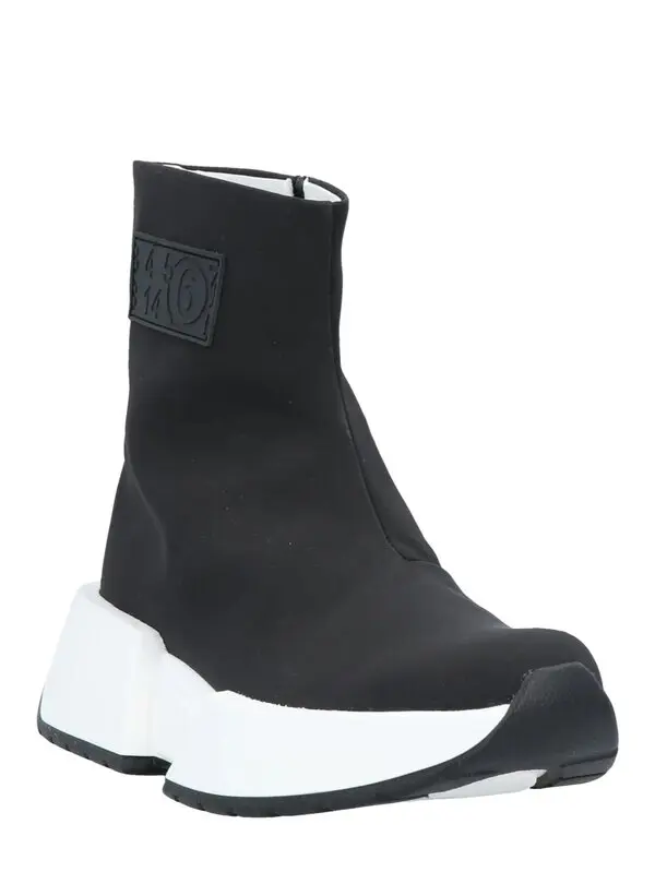 MAISON MARGIELA Sock Sneakers With Zip Fastening - Black