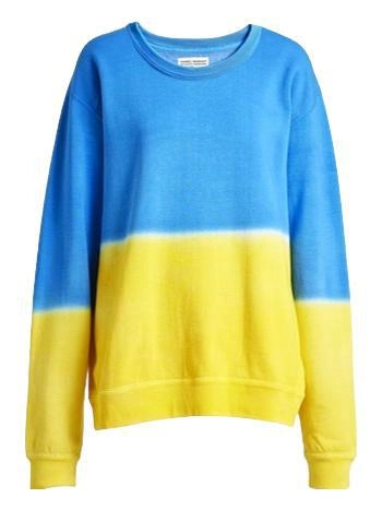 Isabel Marant Étoile Two-tone Long Sleeve Top - Blue