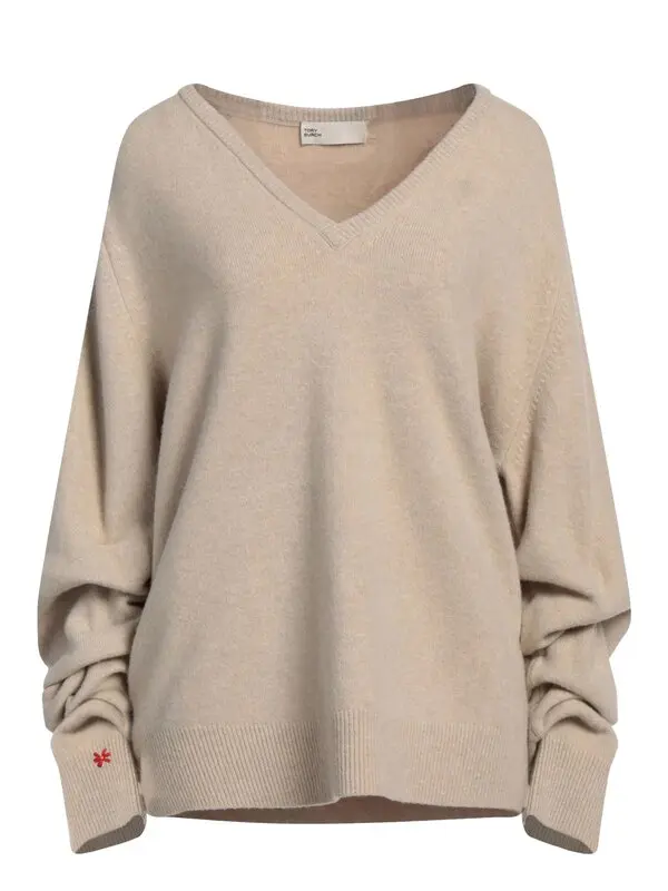 Tory Burch Lightweight Knit Jumper - Nude